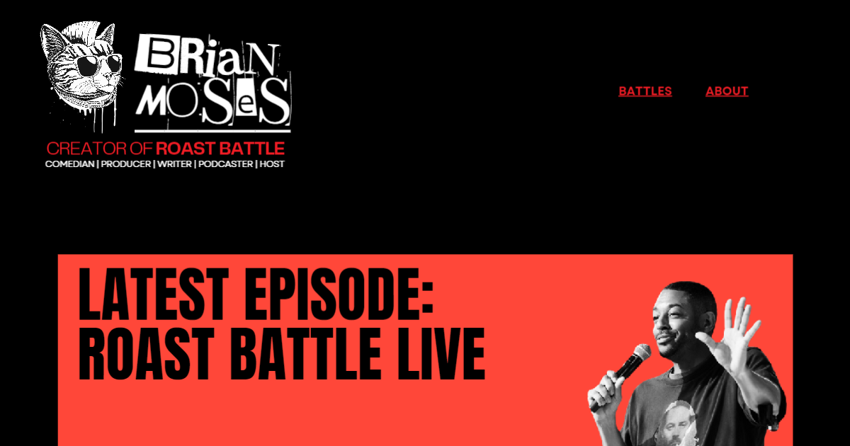 Brian Moses - Roast Battle!